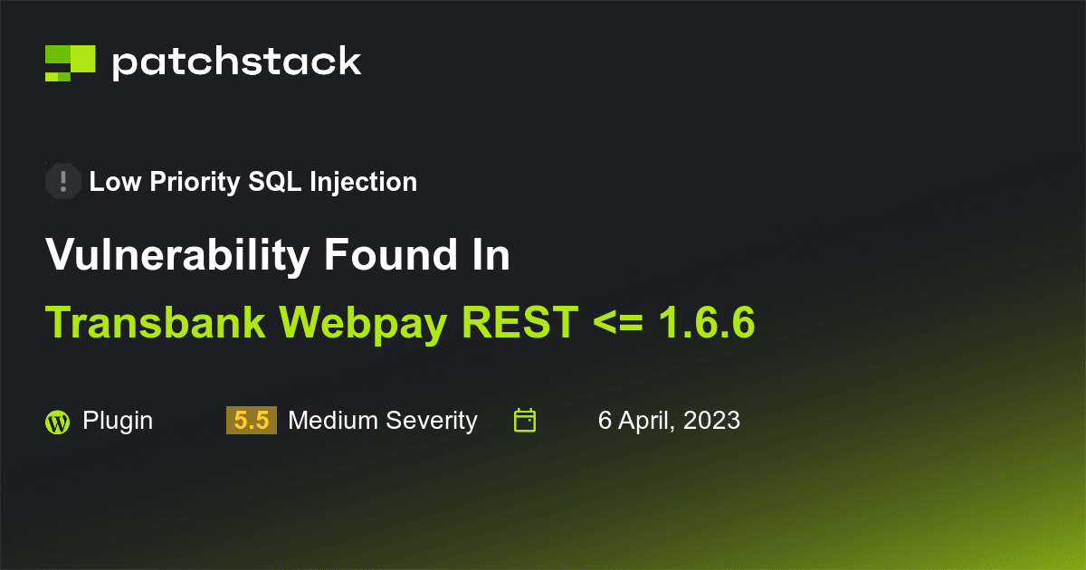 WordPress Transbank Webpay REST plugin